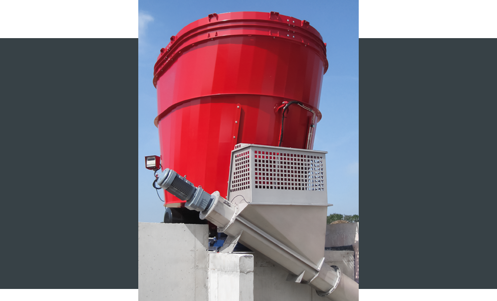 Zorg Biogas GmbH | Catalogue | Solids feeder P4018, 18 m³