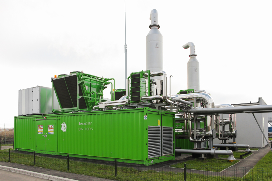 Generador de biogás Jenbacher JMC 420 GS-B.L. 1500 kW, en contenedor