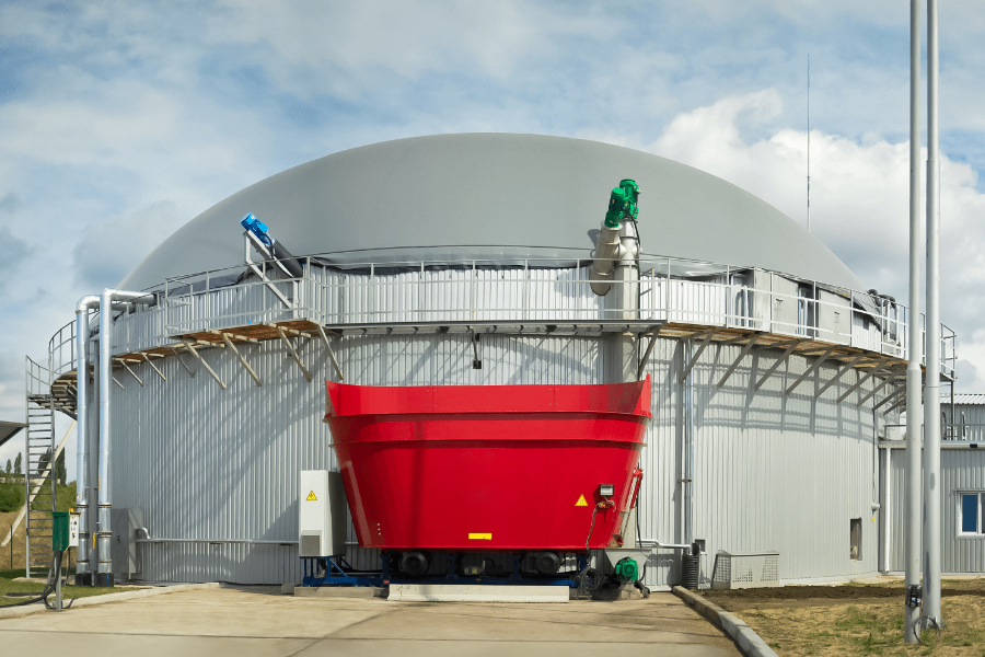 Zorg Biogas GmbH | Catalogue | Solids feeder P4050, 50 m3