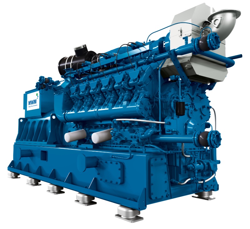 Zorg Biogas GmbH | Catalogue | MWM TCG3016 V12 biogas genset 600 kW el